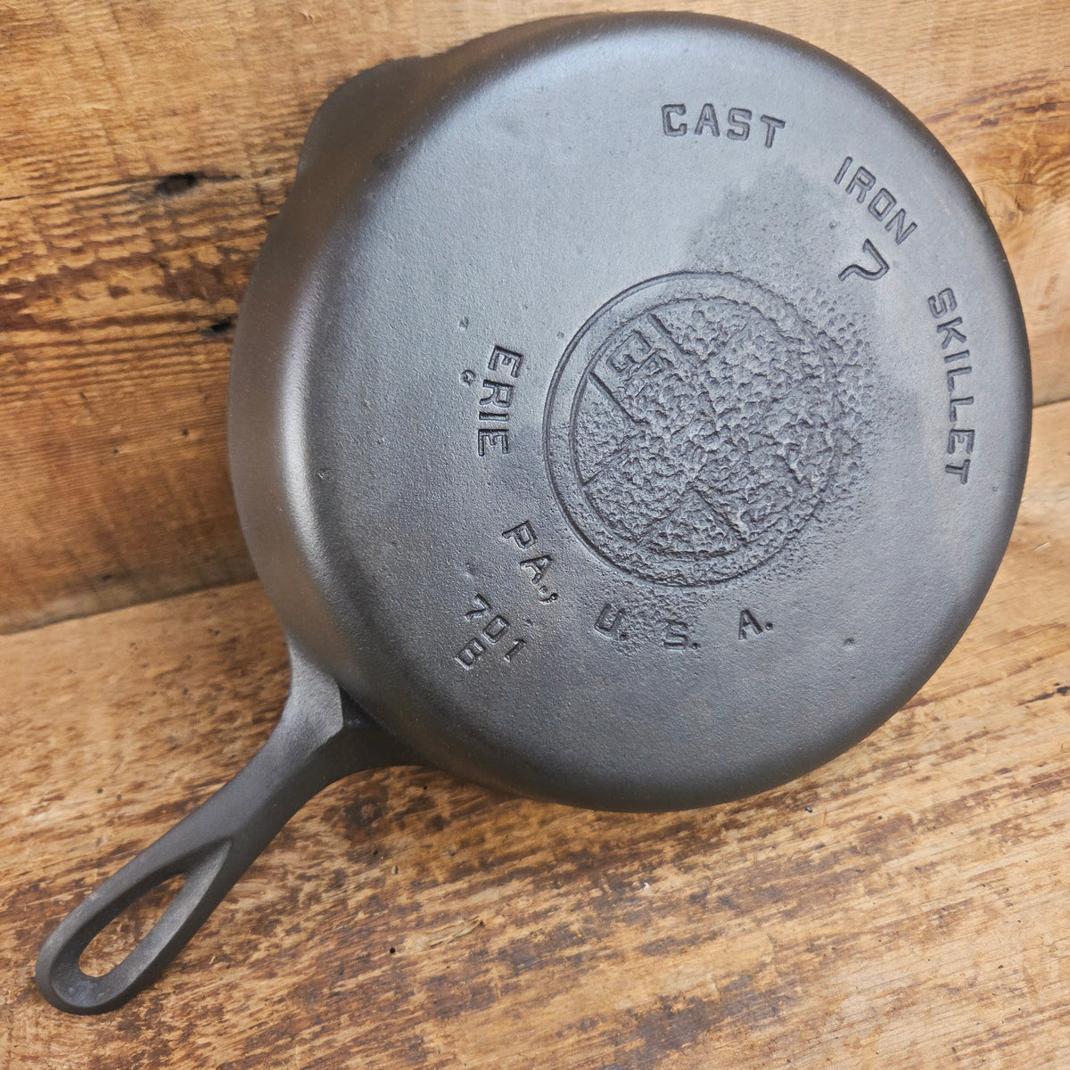 Priced to sell! 1930's Griswold #7 Skillet w Large Block Logo Smooth B ...