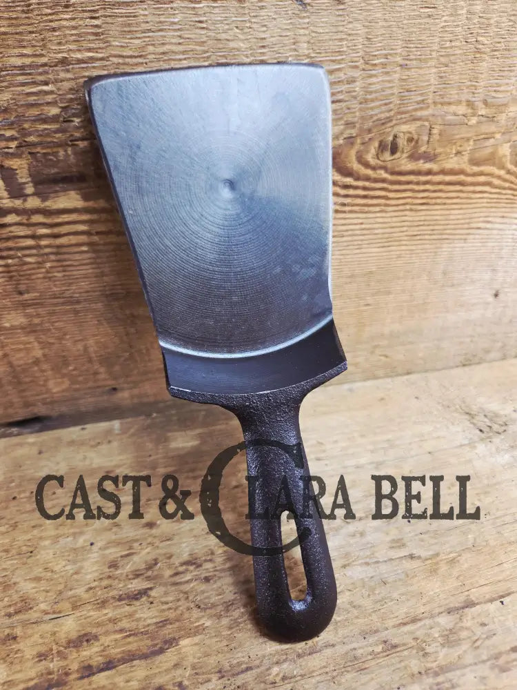 Custom made one of a kind #3 Cast Iron spatula. Made from Repurposed e ...