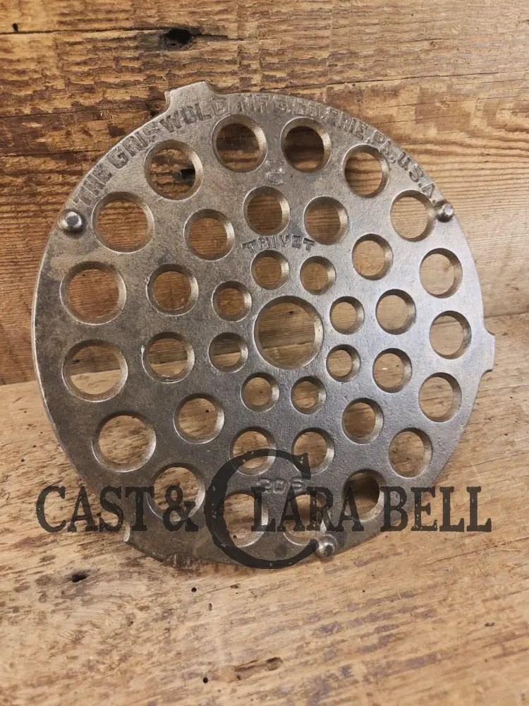 Griswold #8 Trivet. For #8 Griswold Tite Top Dutch Oven. #206. Perfect ...